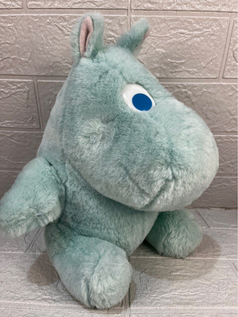 Tove Jansson Moomin Series: Snorkmaiden Mint Green Hippo Rare Plush ...