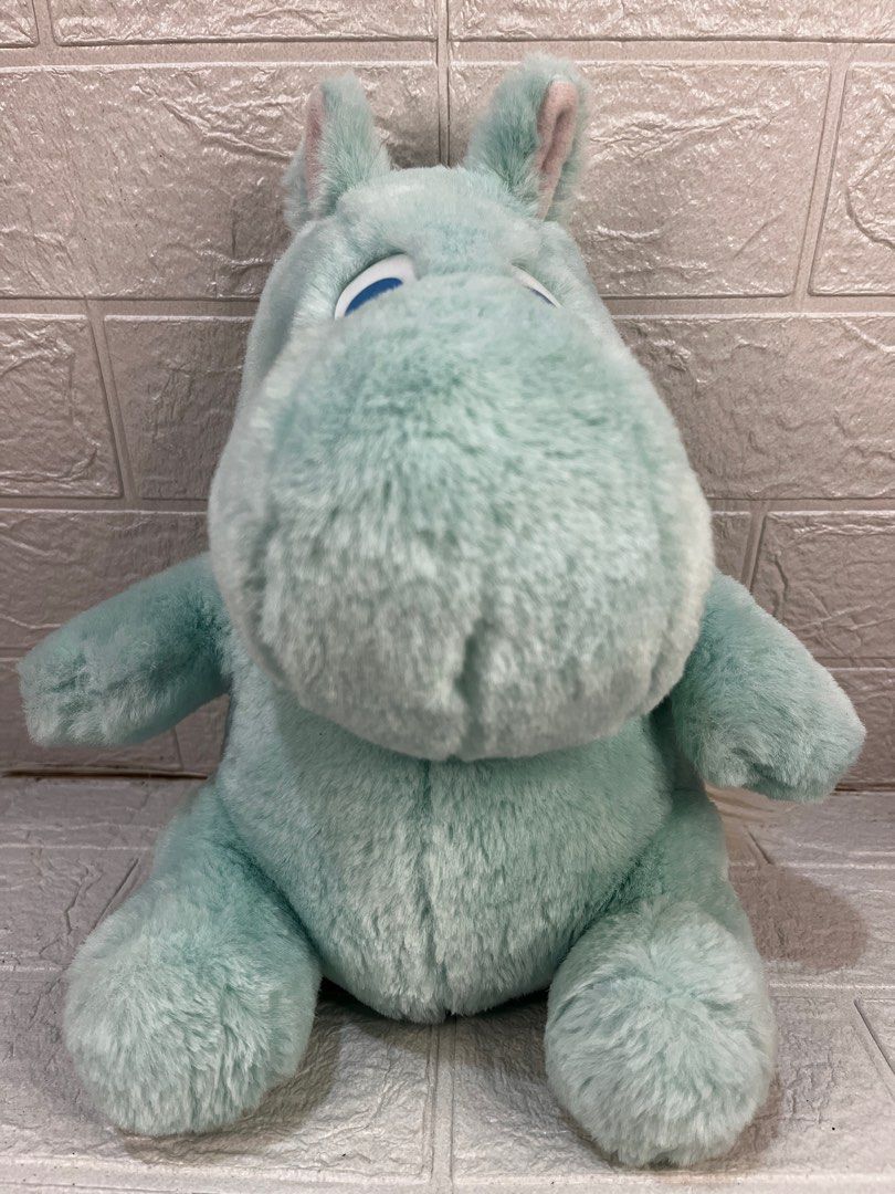 Tove Jansson Moomin Series: Snorkmaiden Mint Green Hippo Rare Plush ...