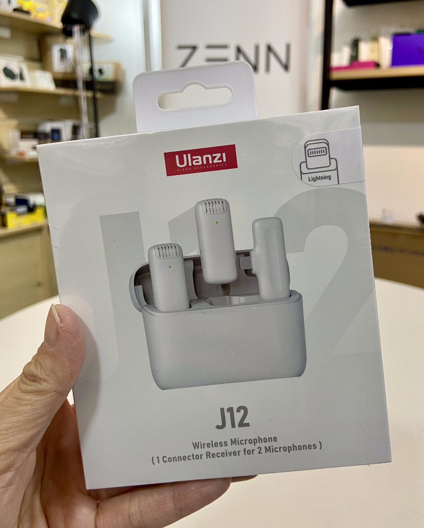 Ulanzi J12 Wireless Lavalier Microphone System, Audio, Microphones on ...