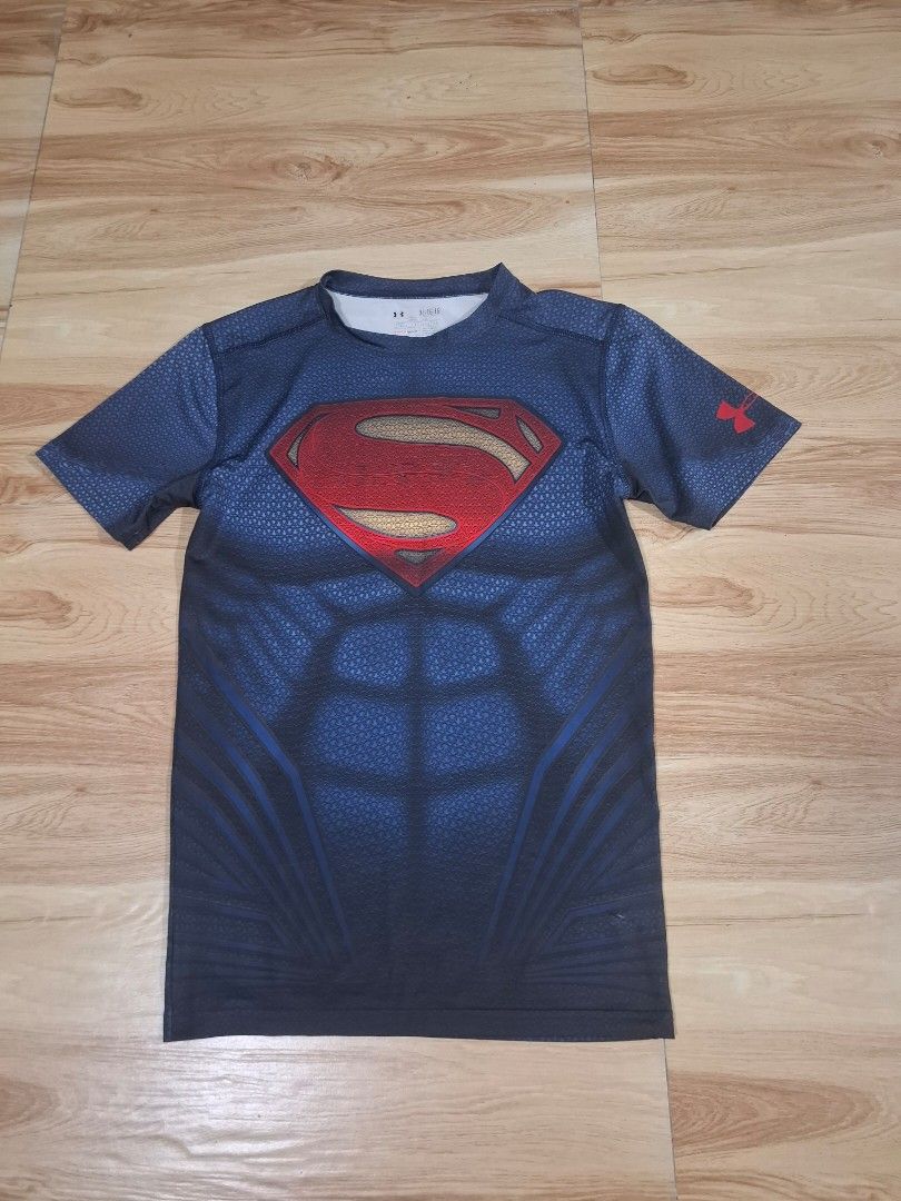 Under armour x superman compression, Men's Fashion, Activewear on Carousell