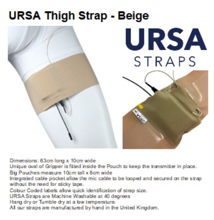 URSA Thigh Strap - BEIGE, Audio, Portable Audio Accessories on Carousell