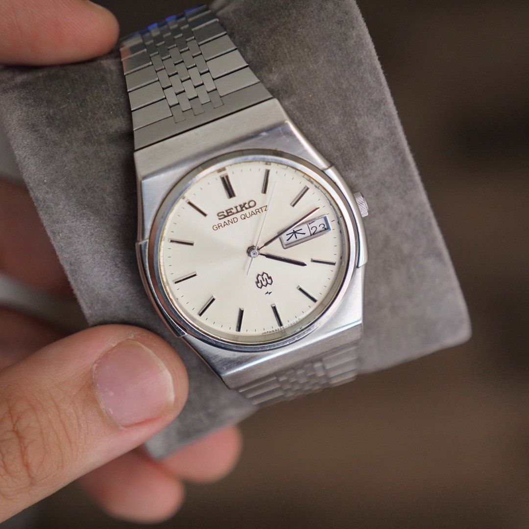 VINTAGE SEIKO GRAND QUARTZ TWIN QUARTZ, Men's Fashion, Watches ...