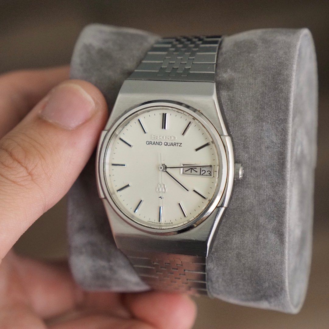 VINTAGE SEIKO GRAND QUARTZ TWIN QUARTZ, Men's Fashion, Watches ...