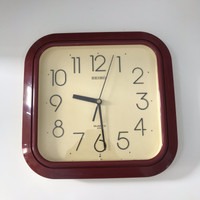 Vintage Seiko wallclock jam dinding vintage Spaceage Midcentury Atomic ...