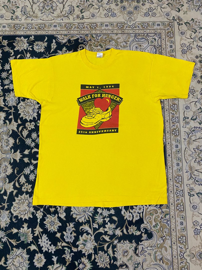 Vintage Walk For Hunger, Men's Fashion, Tops & Sets, Tshirts & Polo ...