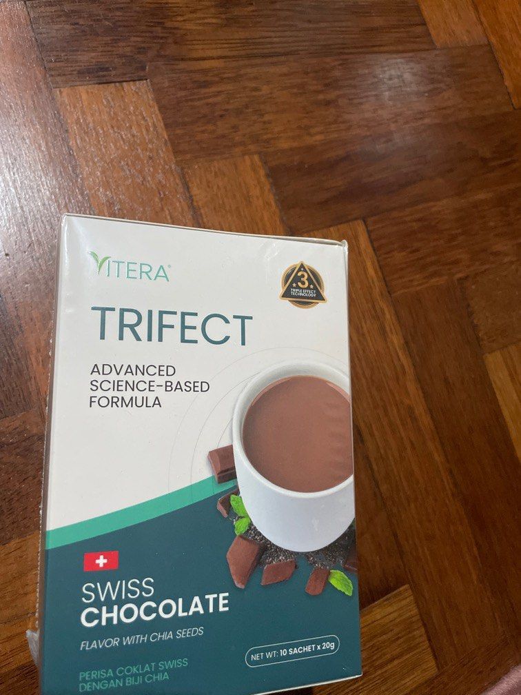 Vitera Trifect Swiss Chocolate, Health & Nutrition, Health Supplements ...
