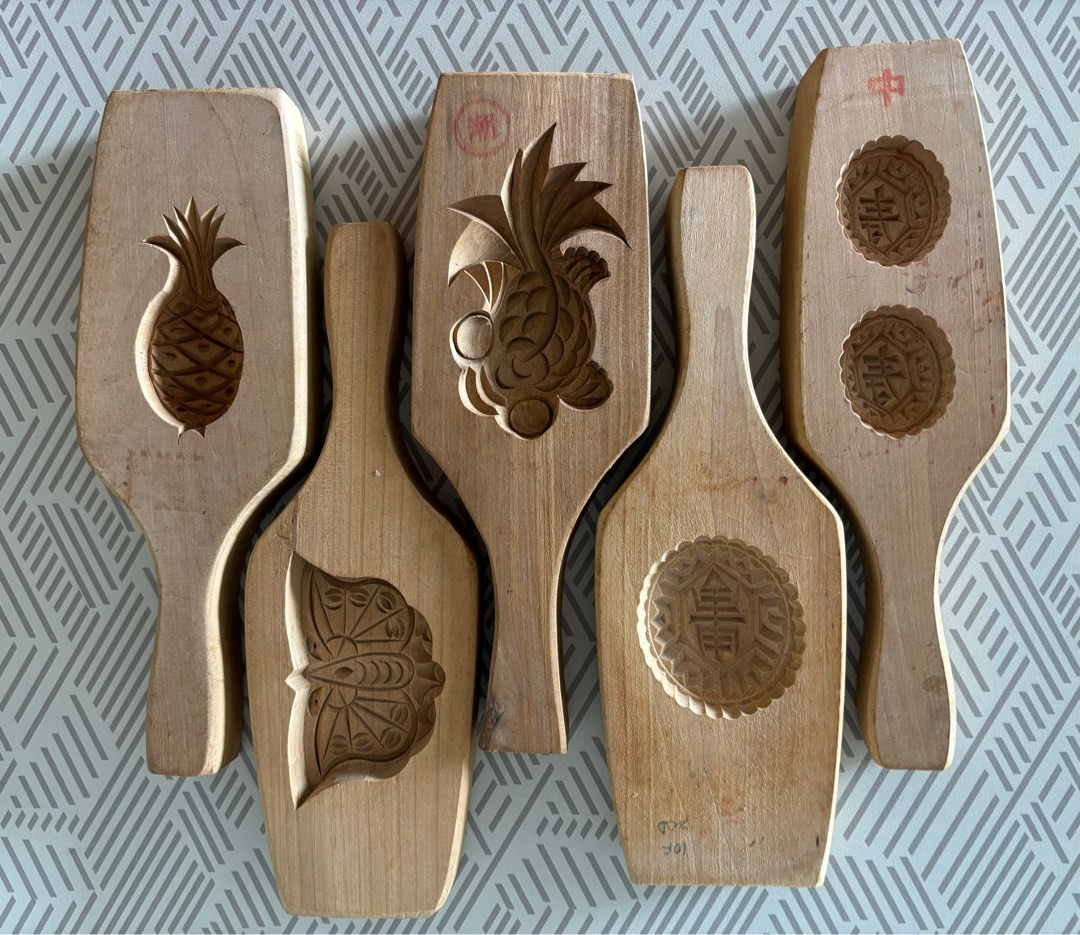 Wooden ang koo moulds, Furniture & Home Living, Kitchenware & Tableware ...