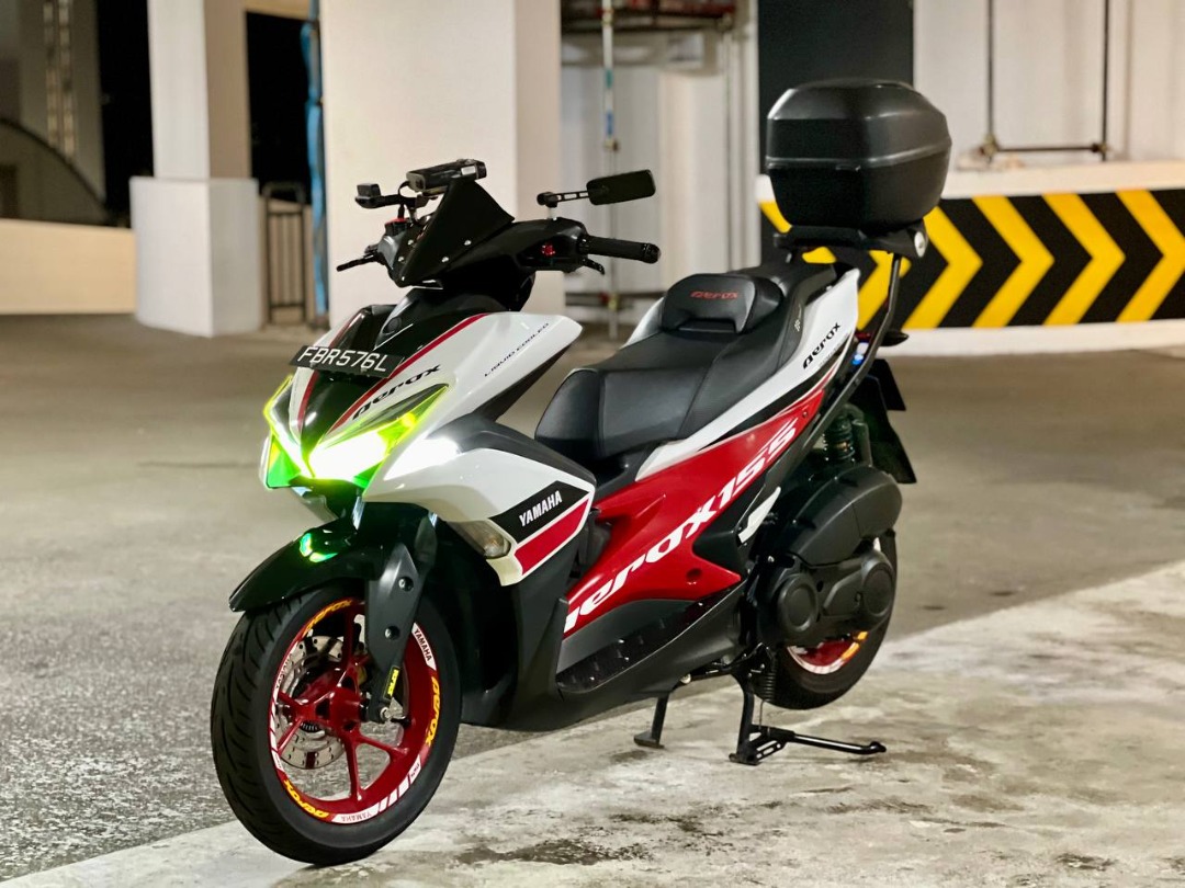 YAMAHA AEROX 155A BIKE RENTAL, Motorcycles, Motorcycle Rental on Carousell