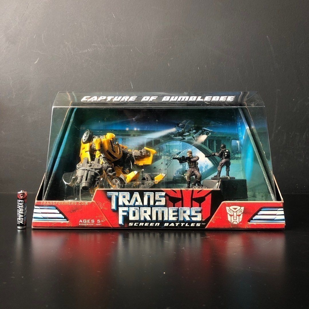 22/11/2024 Hasbro Transformers Screen Battles Capture of Bumblebee ...