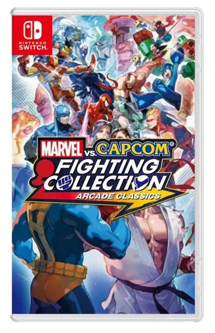 收全新或2手Switch 街霸NS Marvel vs. Capcom 格鬥合集*用新game換* ns switch 版 主要用新game 換如mario kart，ffx , 薩爾達，刀劍 ...