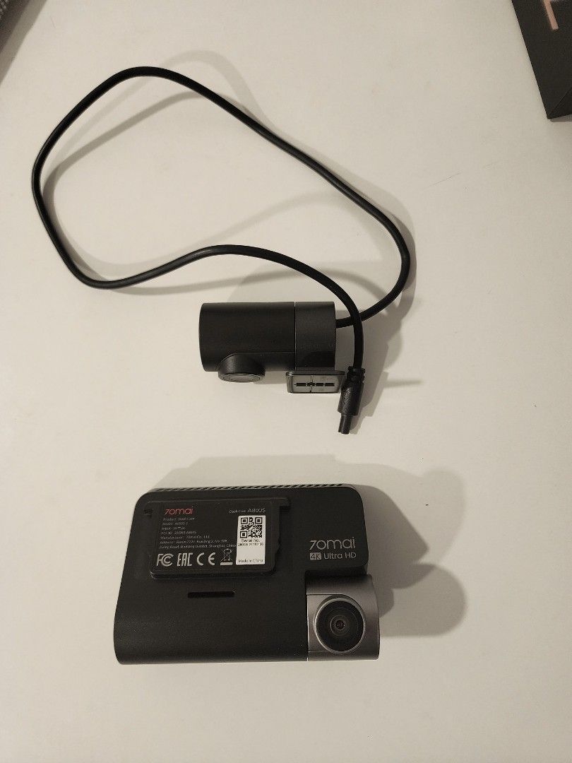 [CAMERA ONLY] 70mai A800s Dash Cam + Rear Cam, Photography, Cameras on ...