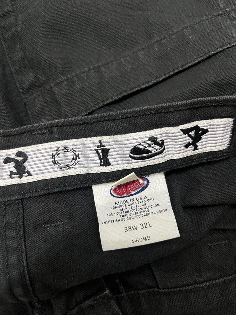 [ 38 ] VINTAGE RARE JNCO A BOMBS BAGGY WIDE LEG JEANS carhartt stussy ...