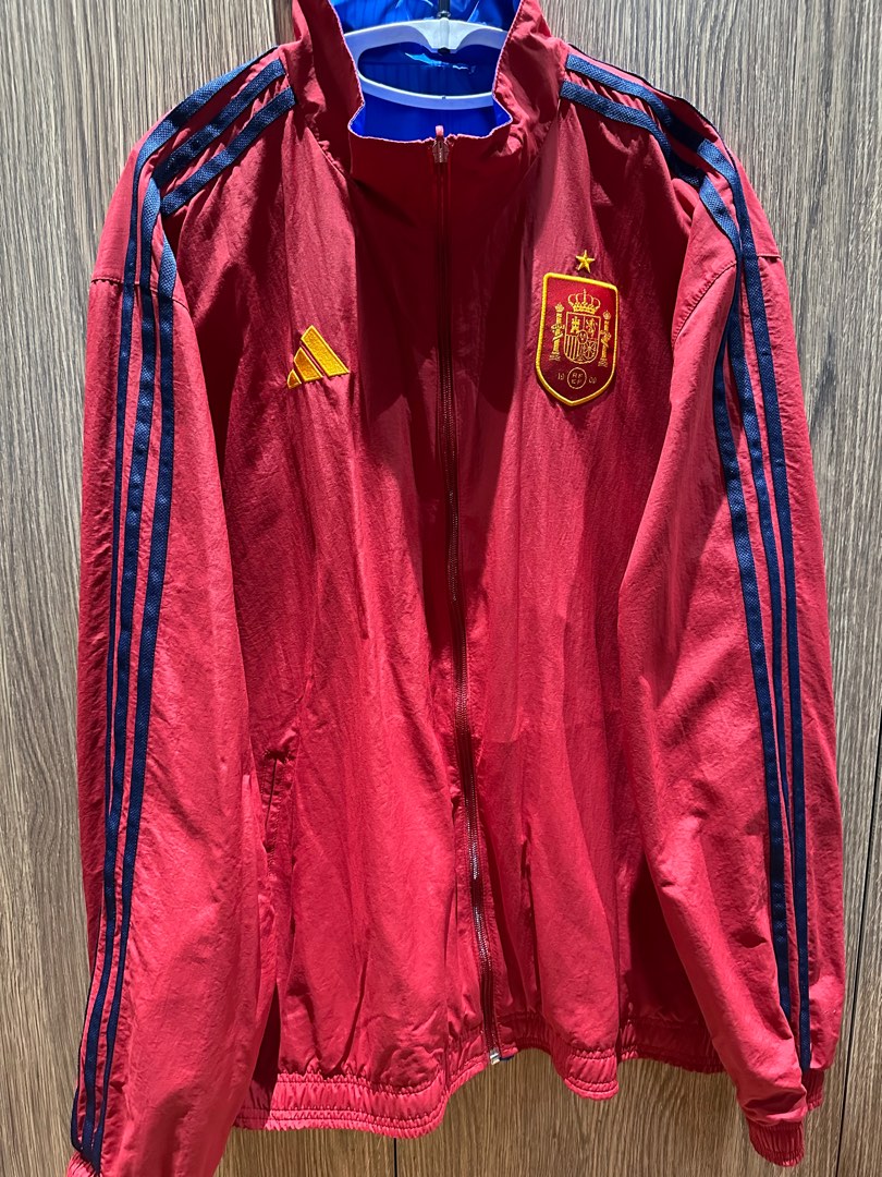 Adidas Spain Anthem Jacket (Reversible), Men's Fashion, Coats, Jackets ...