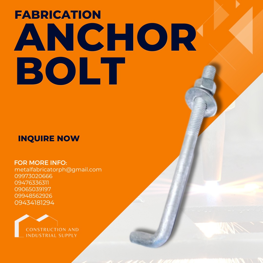 Anchor Bolt | Steel Pipe Casing | Base Plate | Channel Bar | Angle Bar ...