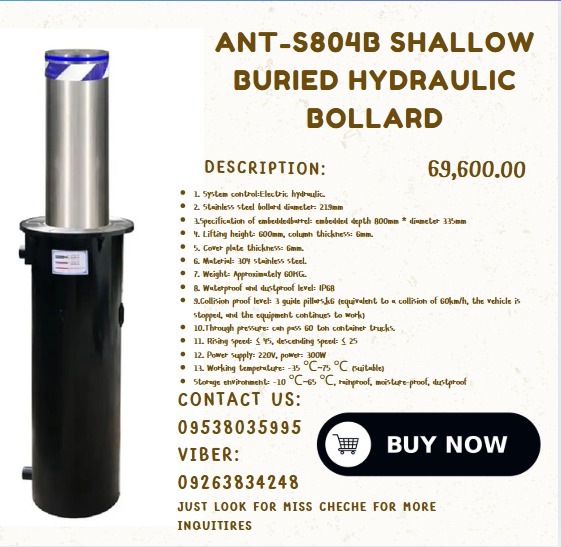 ANT-S804B Shallow buried hydraulic bollard, Everything Else, Others on ...