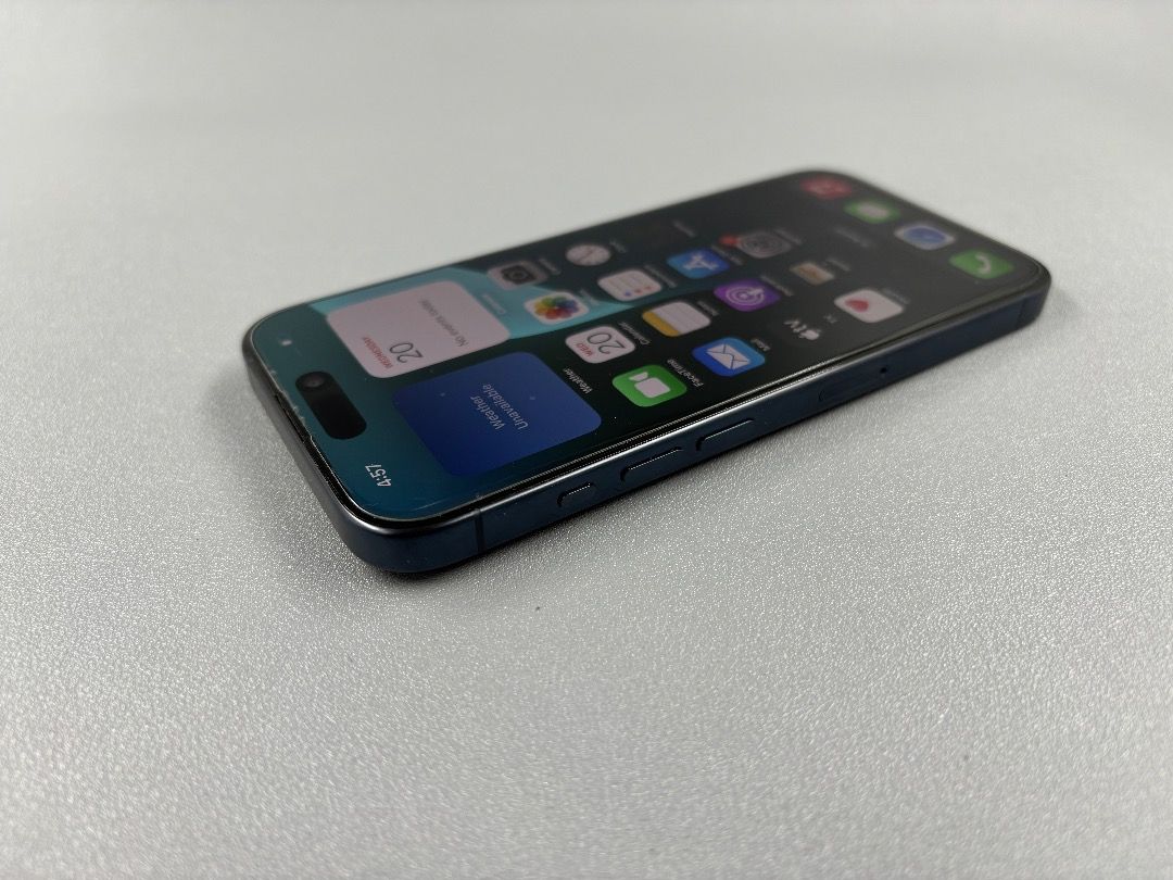 Apple iPhone 15 Pro 256 Blue Titanium NTC Approved Complete with Box ...