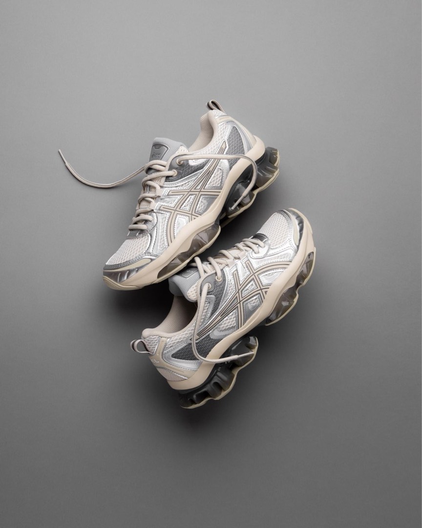 Asics Gel-Quantum Kinetic 'White / Light Dust'., Men's Fashion ...