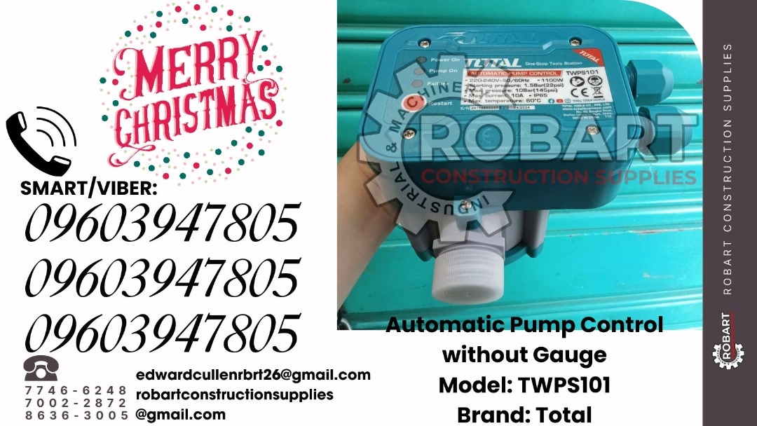 Automatic Pump Control without Gauge Model: TWPS101, Commercial ...