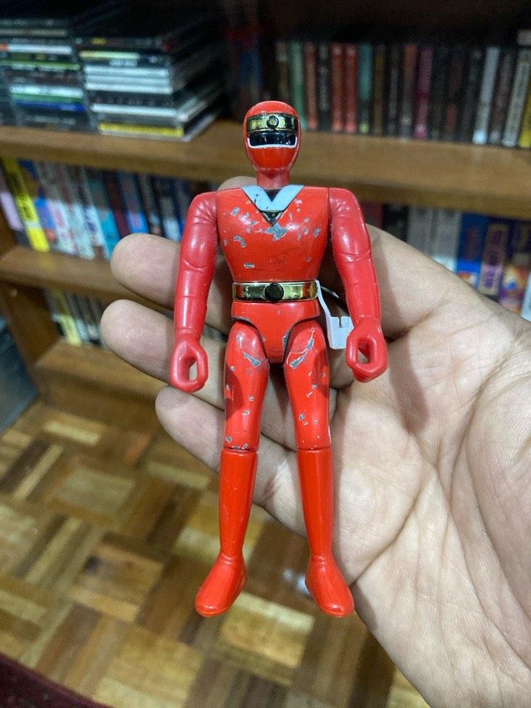 Bandai 1993 Chogokin Ninja Sentai Kakuranger Red Action Figure, Hobbies ...