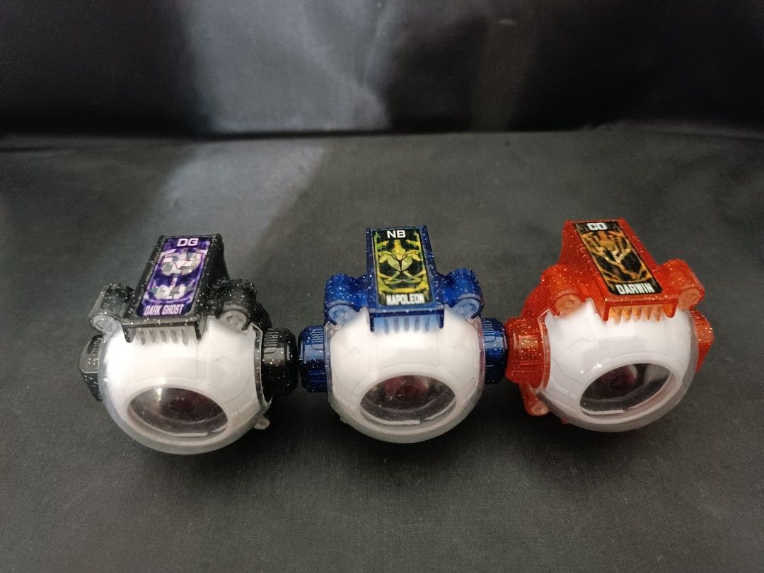 Bandai DX kamen rider ghost dark ghost/darwin/Napoleon eyecons set, Hobbies & Toys, Toys & Games ...