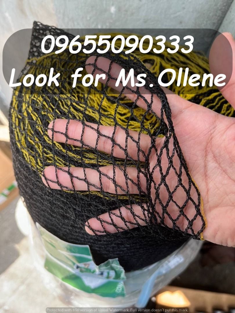 Black Safety Net Specs: 1/2" hole x 8ft x 90mtrs, Commercial ...