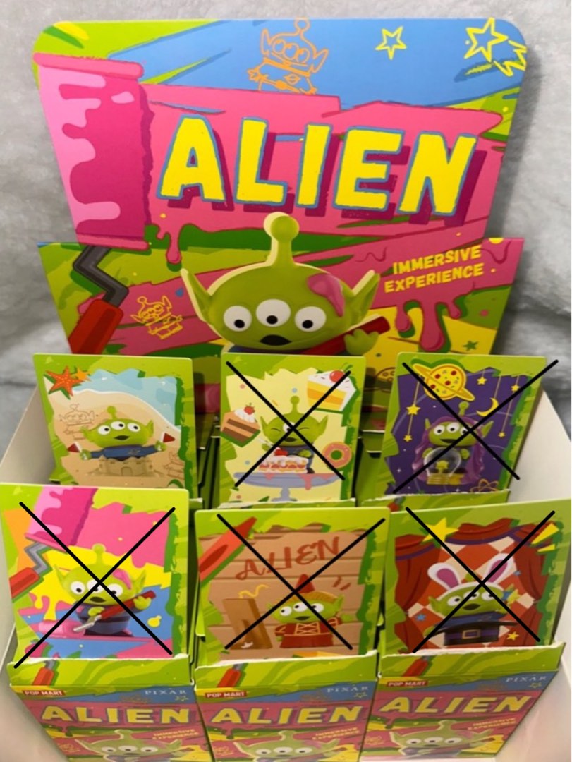BNIF | POPMART | Alien Immersive Experience, Hobbies & Toys ...
