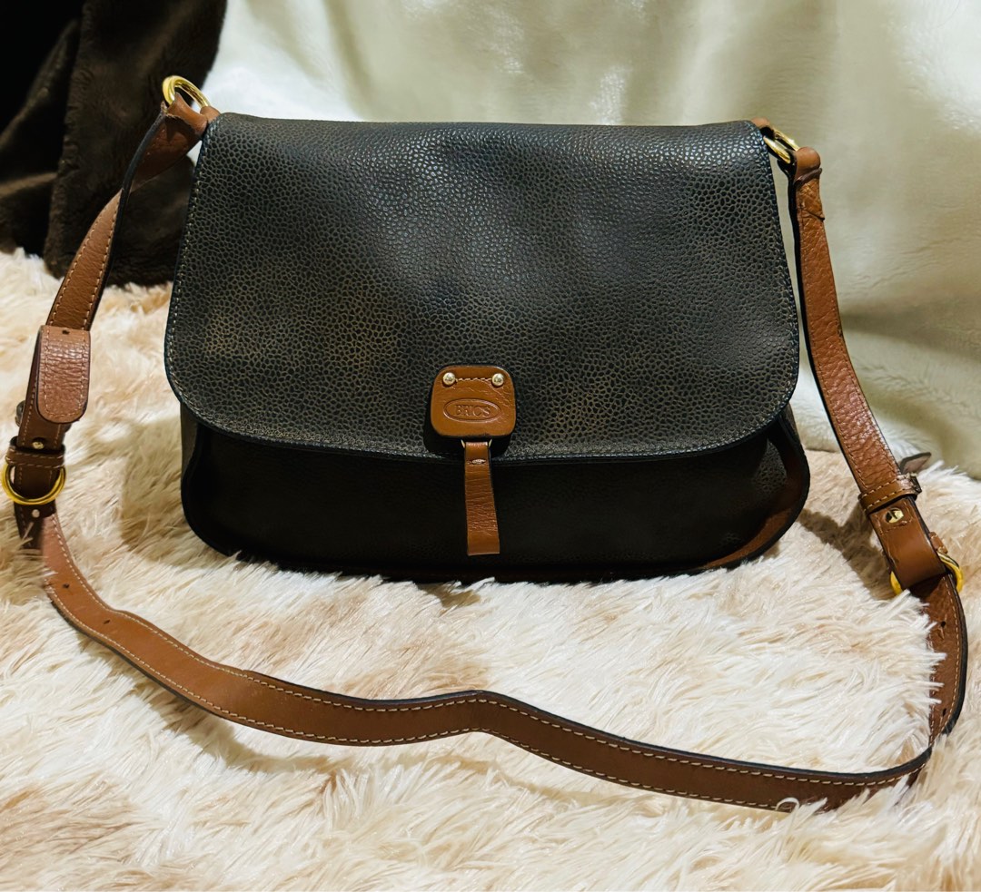 Brics Italian Leather Bag, Women's Fashion, Bags & Wallets, Cross-body ...