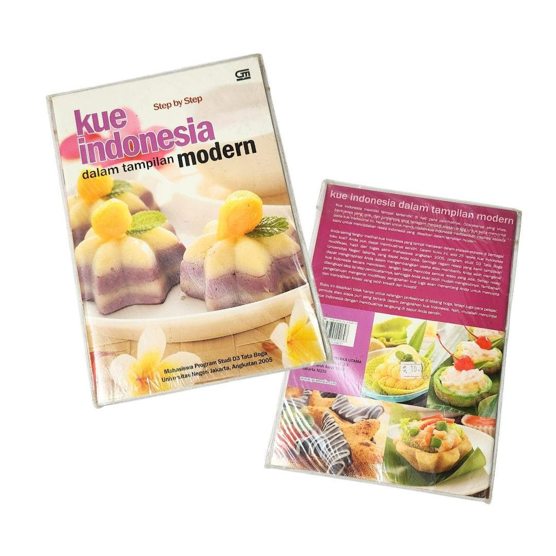 Buku Resep Masakan - Kue Indonesia dalam Tampilan Modern, Buku & Alat ...
