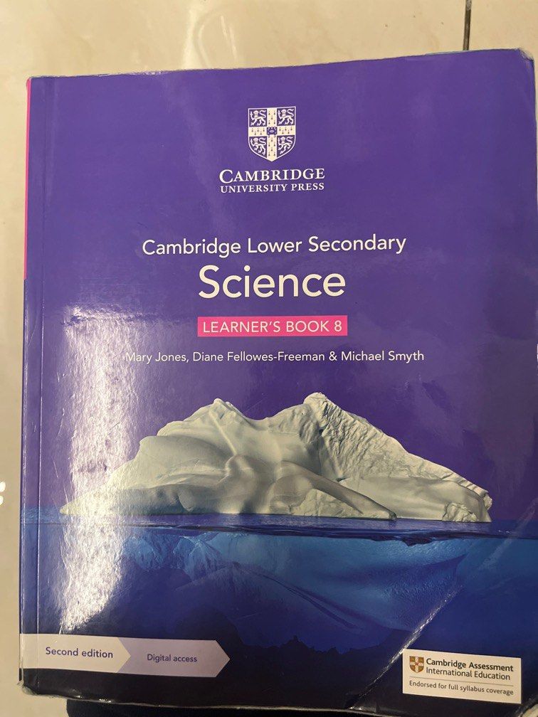 Cambridge Lower Secondary Science Learner Book 8 Year 8 second edition ...