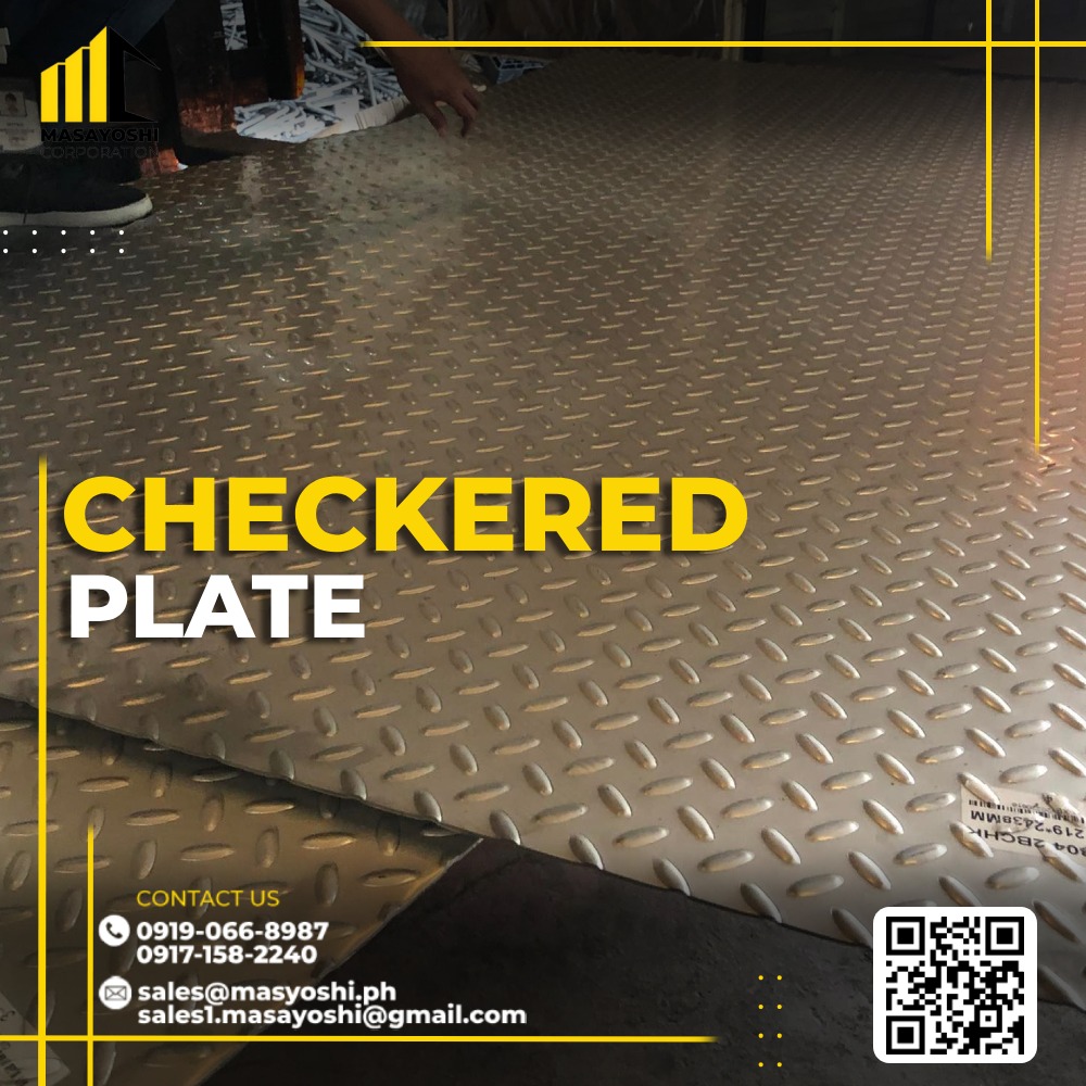 CHECKERED PLATE | Perforated Sheet | PVC Pipes | Round Bar | MS Plate ...
