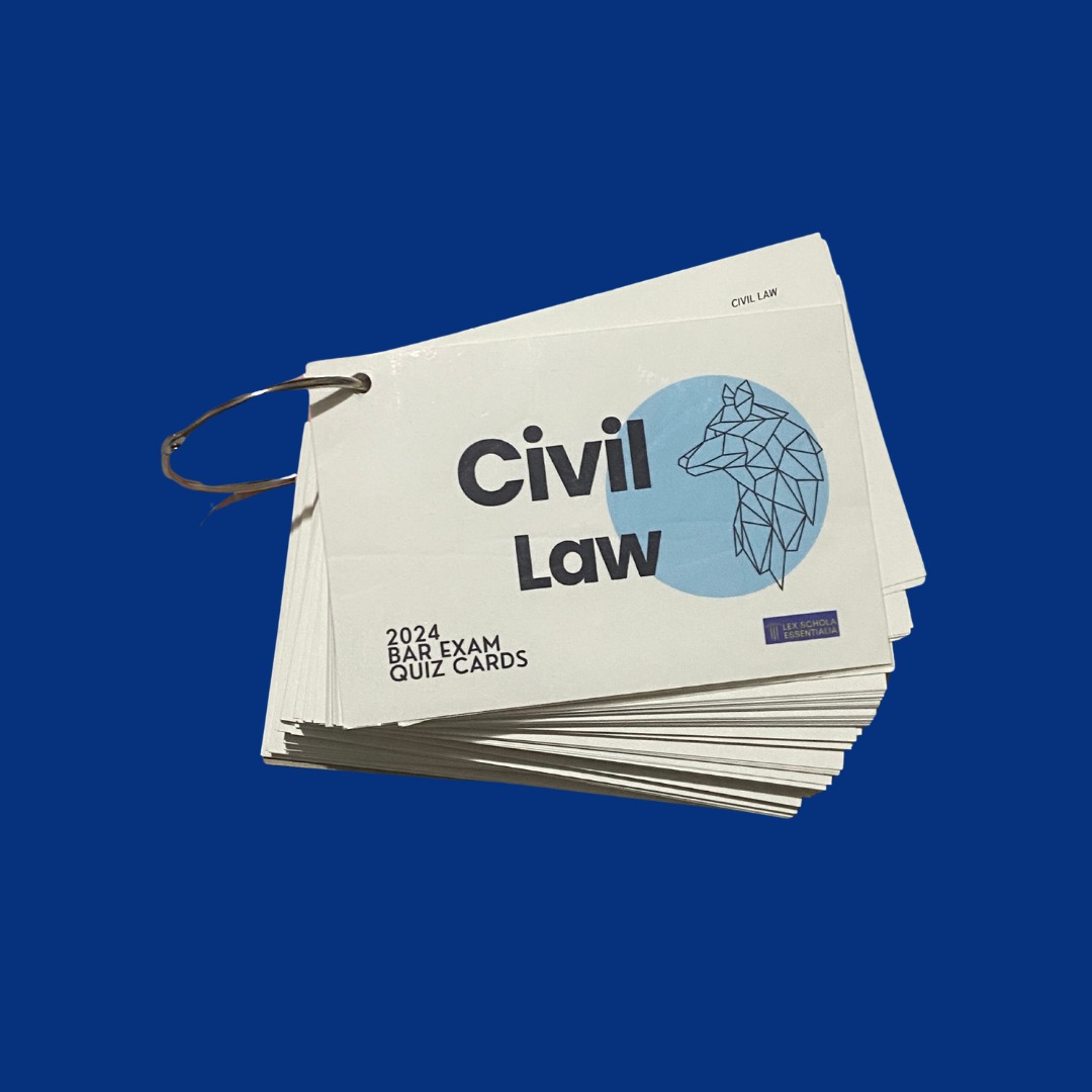 Civil Law Flash Cards, Hobbies & Toys, Books & Magazines, Assessment ...