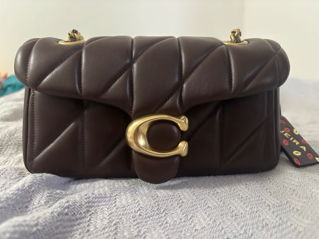Coach Quilted Tabby 20 Maple, Luxury, Bags & Wallets on Carousell
