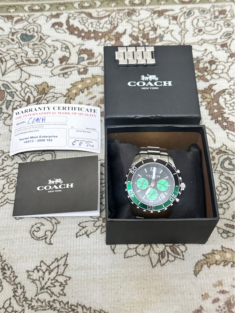 COACH WATCHES (FOSSIL,CASIO,GSHOCK,ROLEX,SEIKO,TISSOT,GSHOCK,TRIAX ...