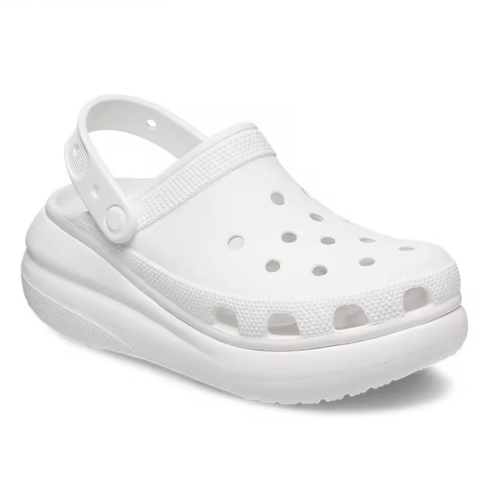 Original Crocs Classic Crush Clog Unisex | M6W8 | White, Women's ...
