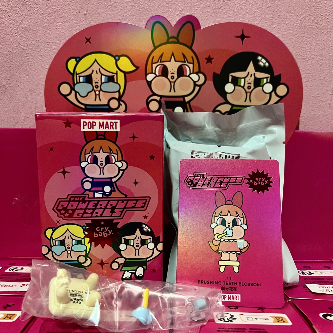 CryBaby x Powerpuff Girls Brushing Teeth Blossom, Hobbies & Toys, Toys ...