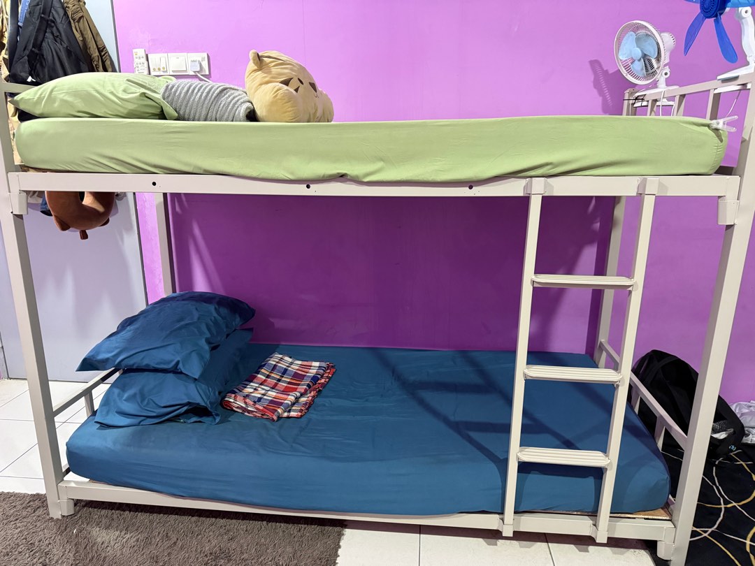 DOUBLE DECKER, Furniture & Home Living, Furniture, Bed Frames & Mattresses on Carousell