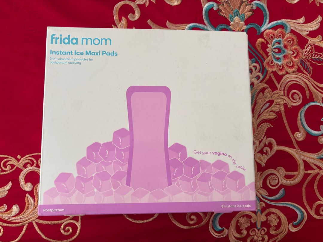 Frida Mom 2-in-1 Postpartum Pads, Absorbent Perineal Ice Maxi Pads ...