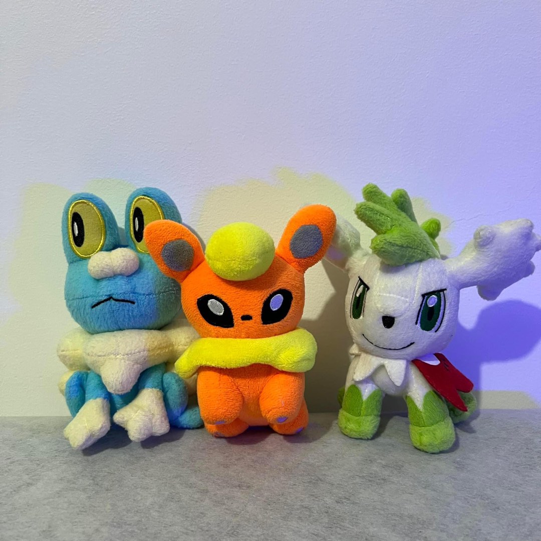 BUNDLE: Froakie Flareon & Sky Form Shaymin Pokemon, Hobbies & Toys ...