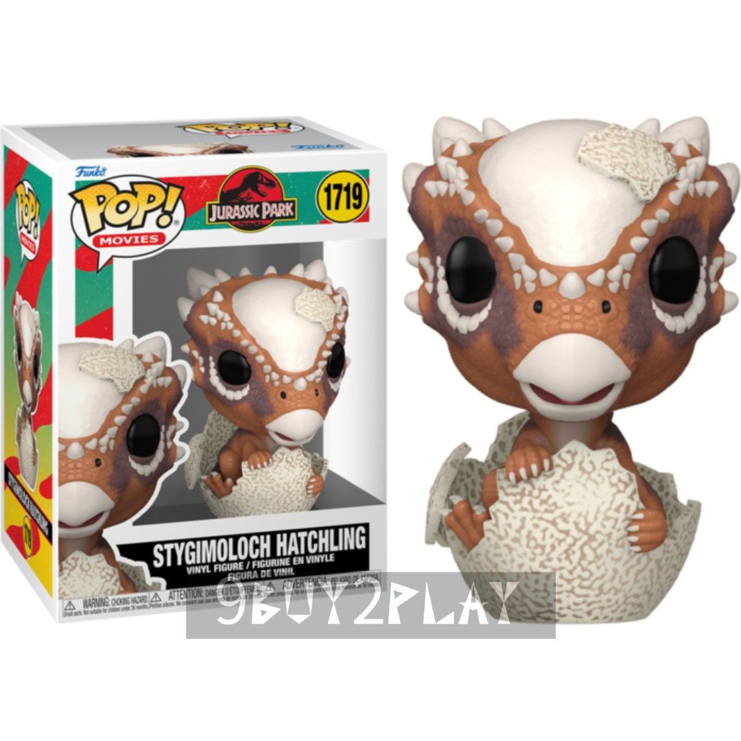 「新貨預訂」Funko pop Jurassic ParkT. Rex Hatchling Velociraptor ...