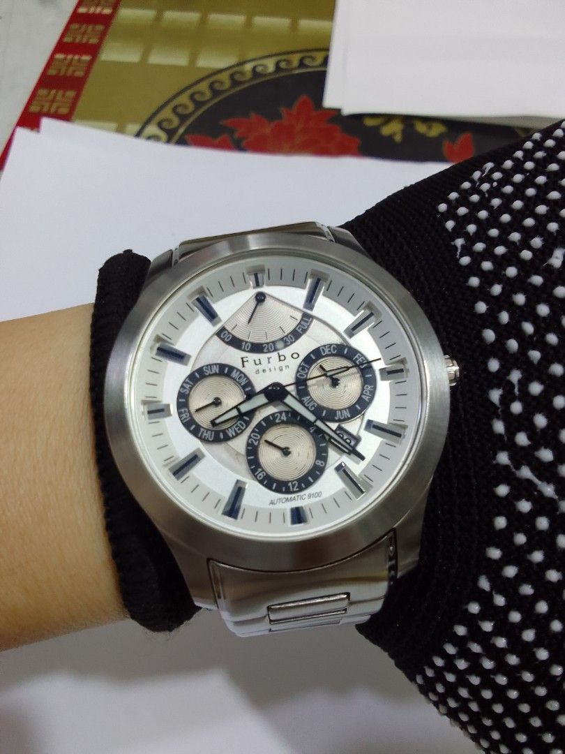 Furbo Automatic Watch Ref.: F4005 with Power Reserve Indicator + Triple ...