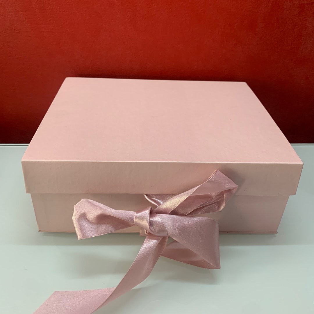 Gift Box Pink, Hobbies & Toys, Stationary & Craft, Craft Supplies ...