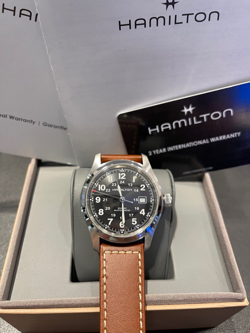 HAMILTON KHAKI FIELD 42MM H70555533, Men's Fashion, Watches ...