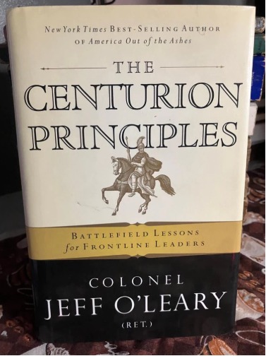 HARDCOVER 2004 Centurion Principles Jeffrey O'Leary Book Leadership ...