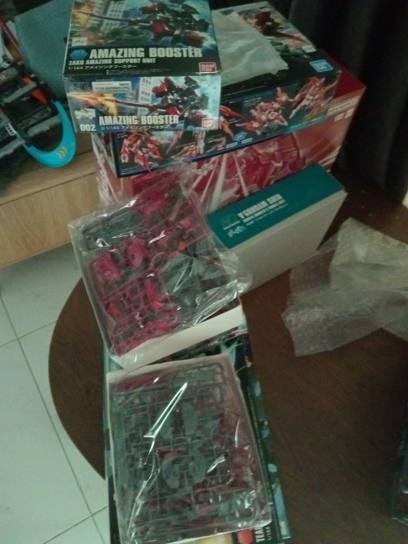 HGBF AMAZING BOOSTER FOR ZAKU (OLD VERSION) GUNDAM BUILD FIGHTERS ...