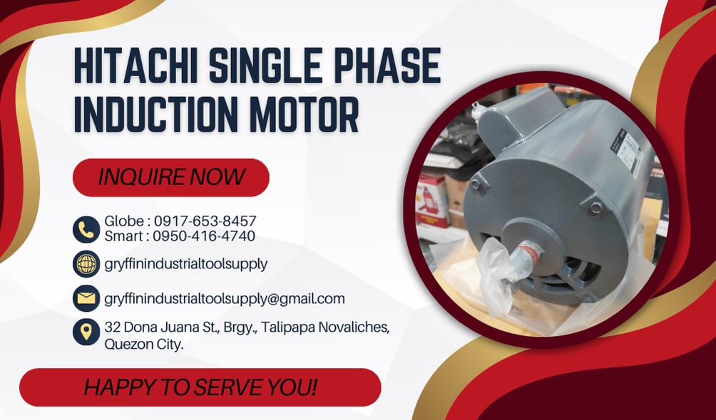 Hitachi Single Phase Induction Motor, Commercial & Industrial ...