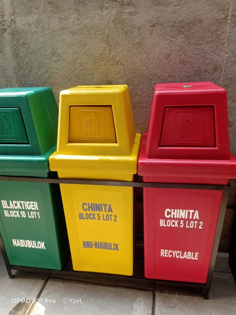 trash bin / cooler box / plastic road barrier / ppe / safety shoes ...