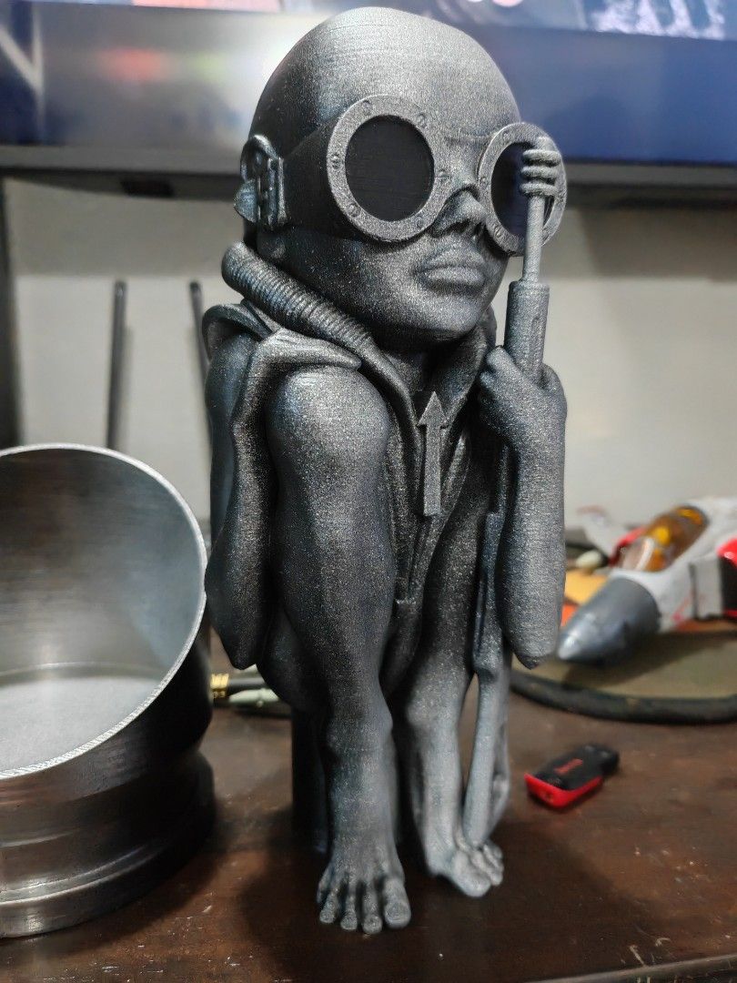 HR Giger Bullet Baby Alien Art Decor 3d Printed Statue, Furniture ...