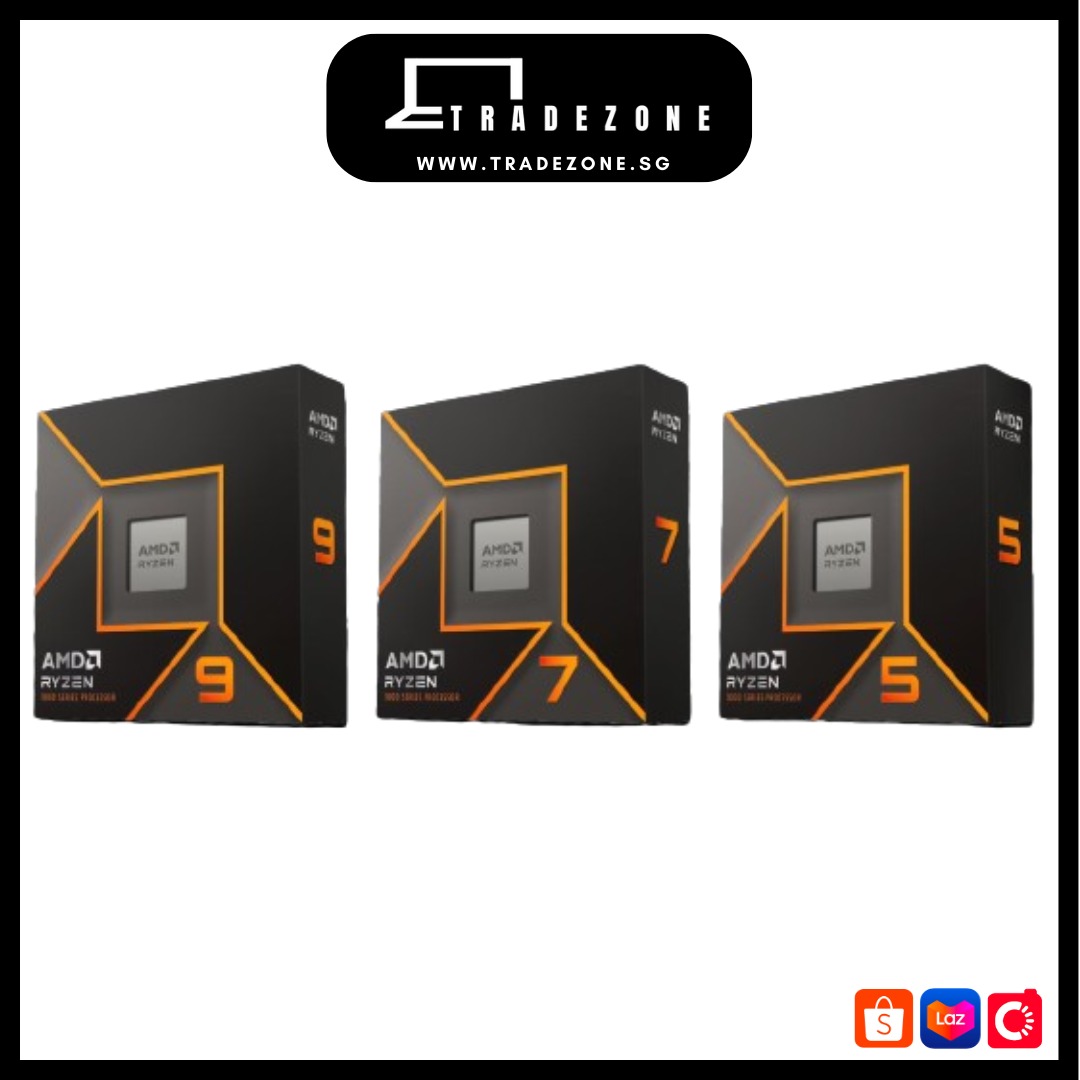 [TradeZone] Ryzen 5/7/9 8400F/7800X3D/ 9600X/ 9700X/ 9800X3D / 9900X/ 9950X CPU Processors ...