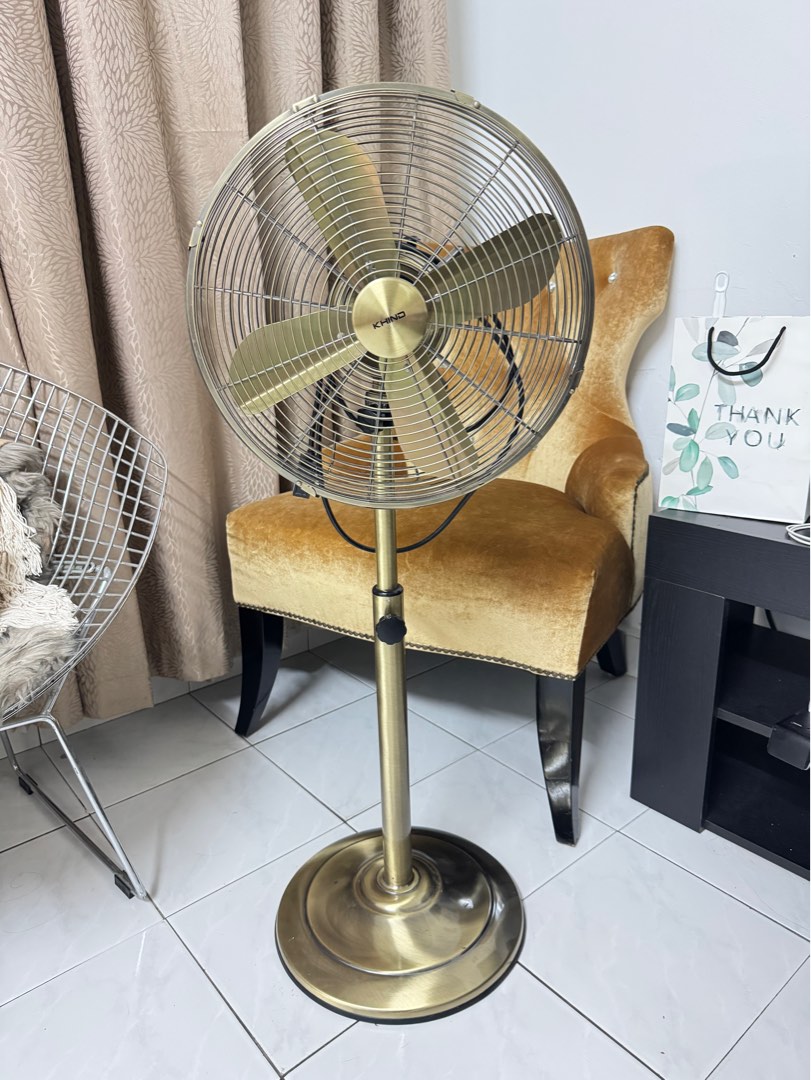 Khind Vintage stand Fan, Furniture & Home Living, Lighting & Fans, Fans ...