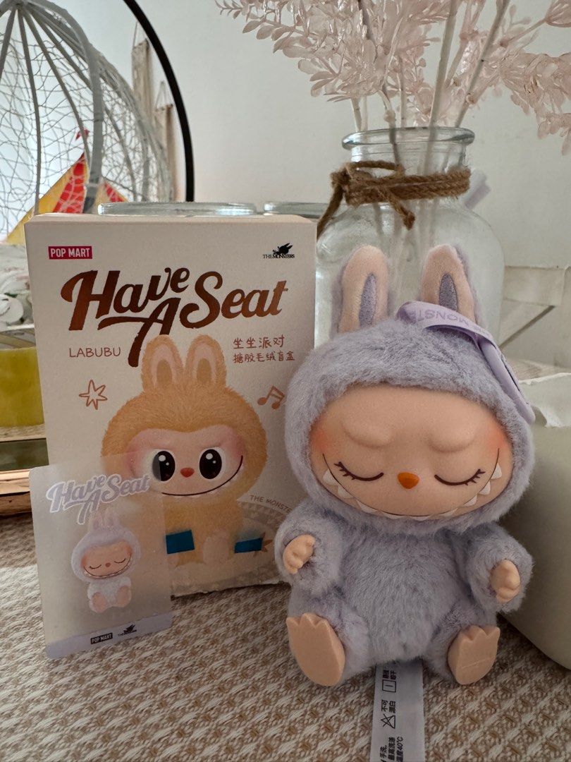 Labubh V2 Zizi (Authentic) with Dimoo Weaving Wonders hat, Hobbies ...